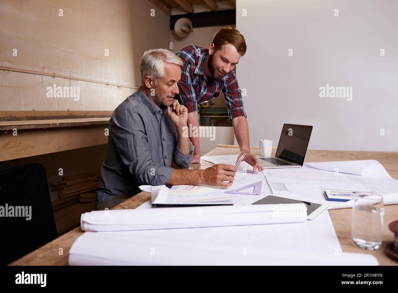Working dad teacher hi-res stock photography and images - Alamy
