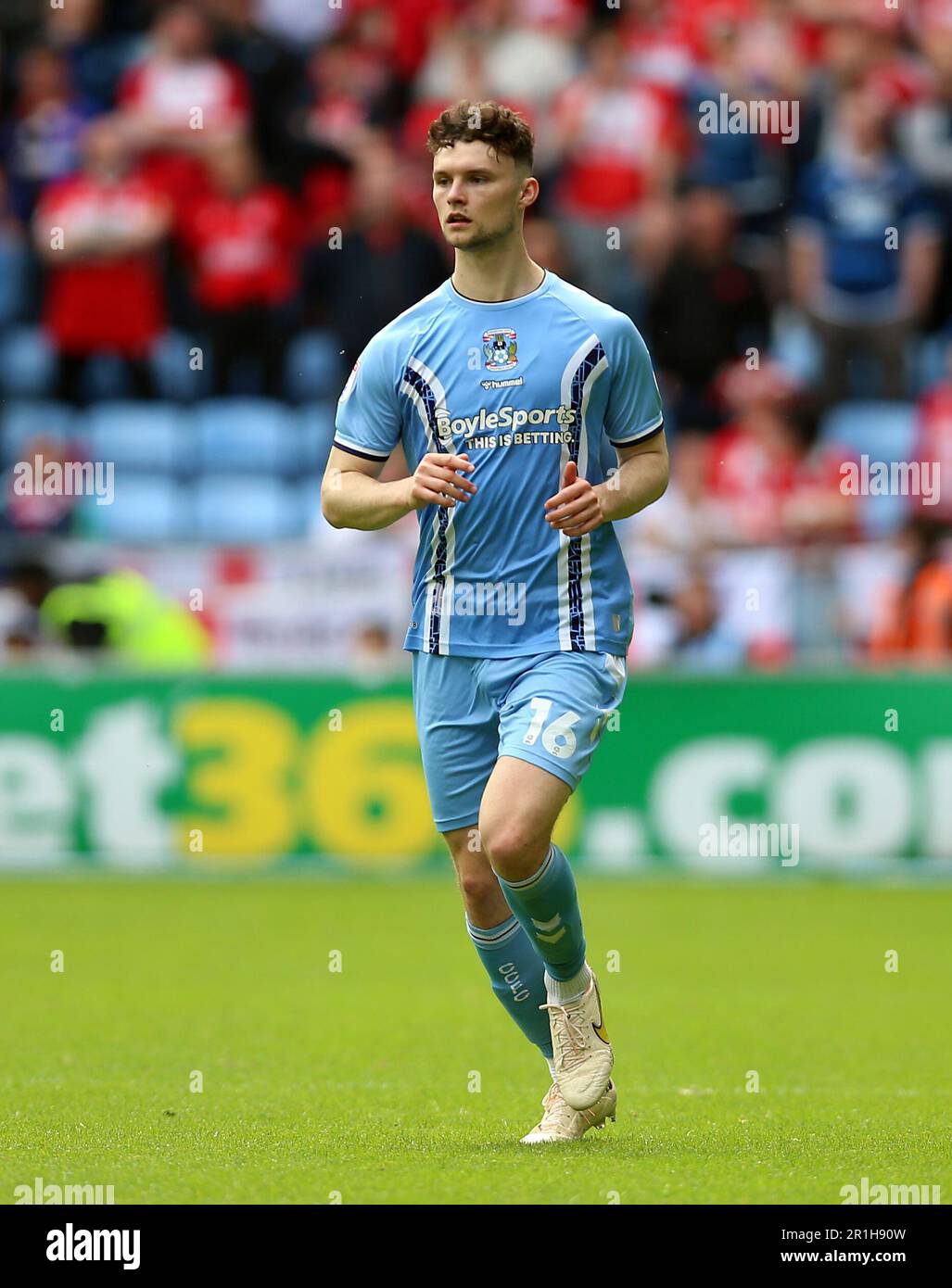Coventry City's Luke McNally during the Sky Bet Championship play-off ...