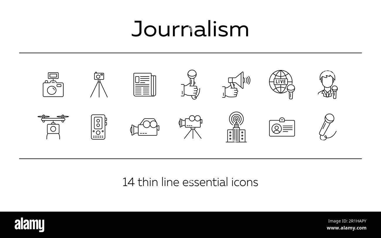 Journalism technology Black and White Stock Photos & Images - Alamy