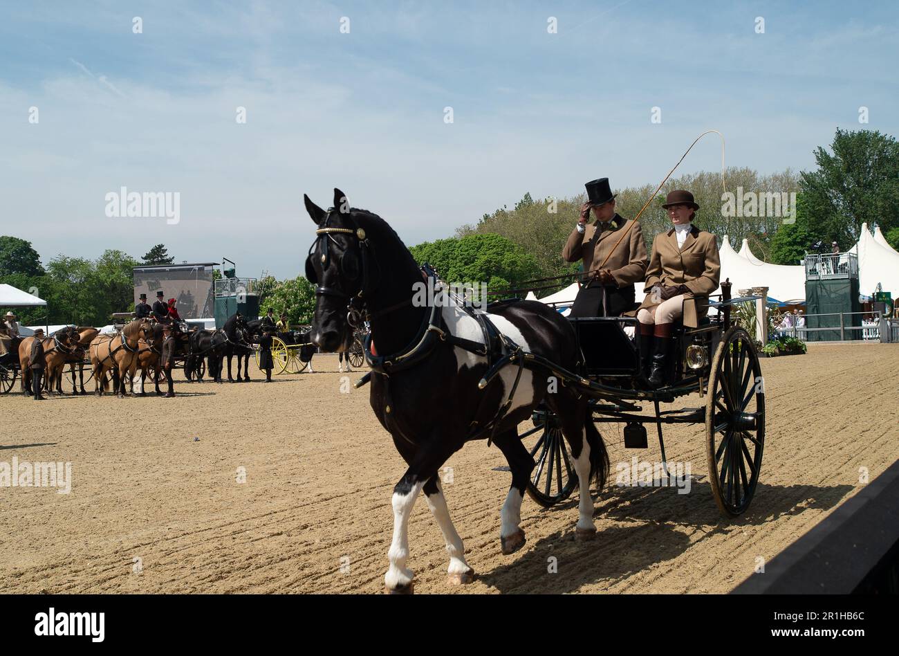 Pol roger meet of the british driving society hi-res stock photography ...