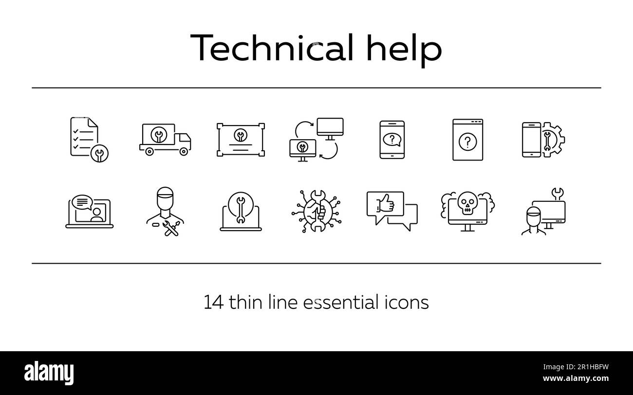 Technical breakdown Cut Out Stock Images & Pictures - Alamy