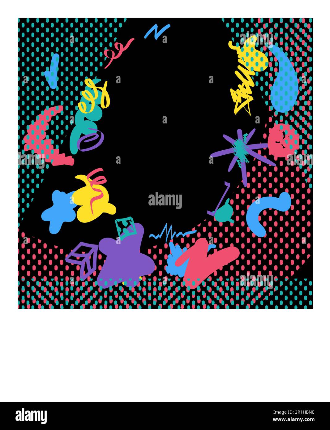 Black presentation template textured Stock Vector Images - Alamy