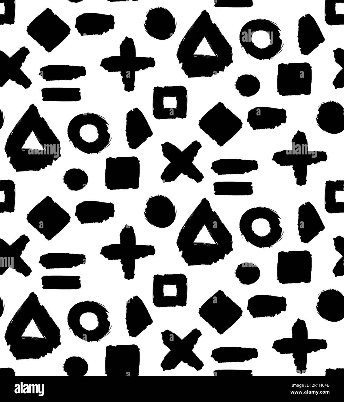 Seamless math symbols vector background hi-res stock photography and ...