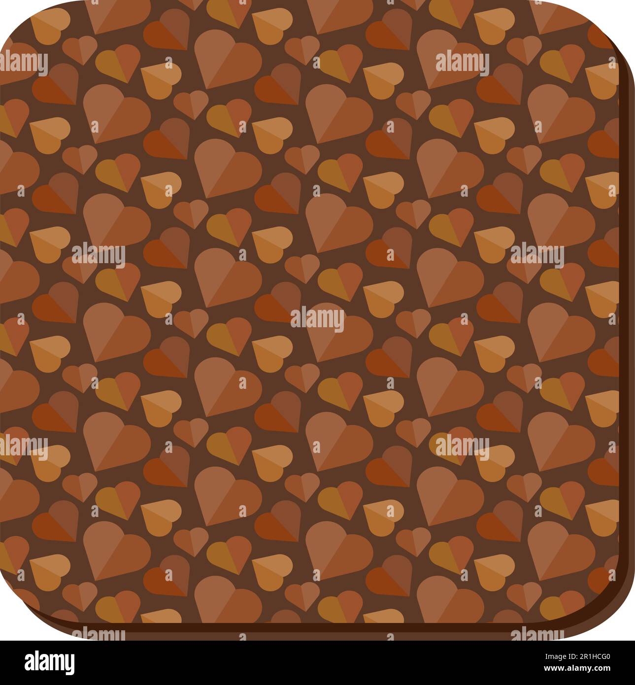 Dark colour biscuit Stock Vector Images - Alamy