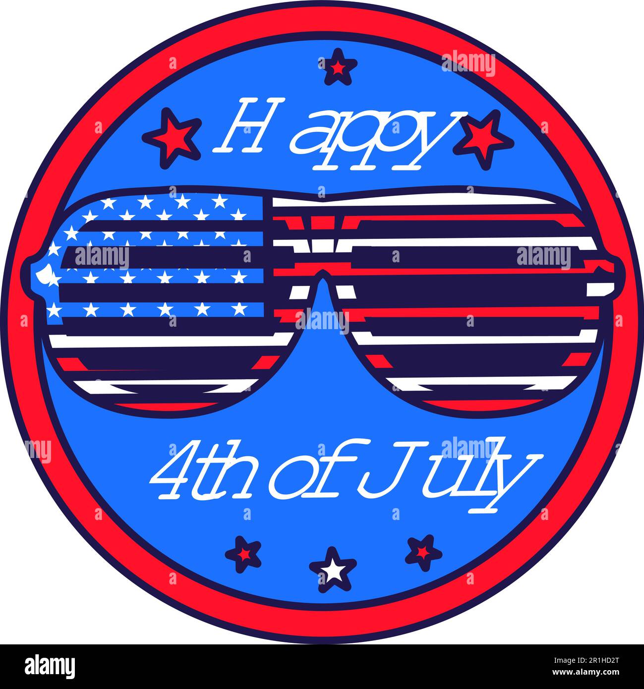 Flag decal Stock Vector Images - Alamy