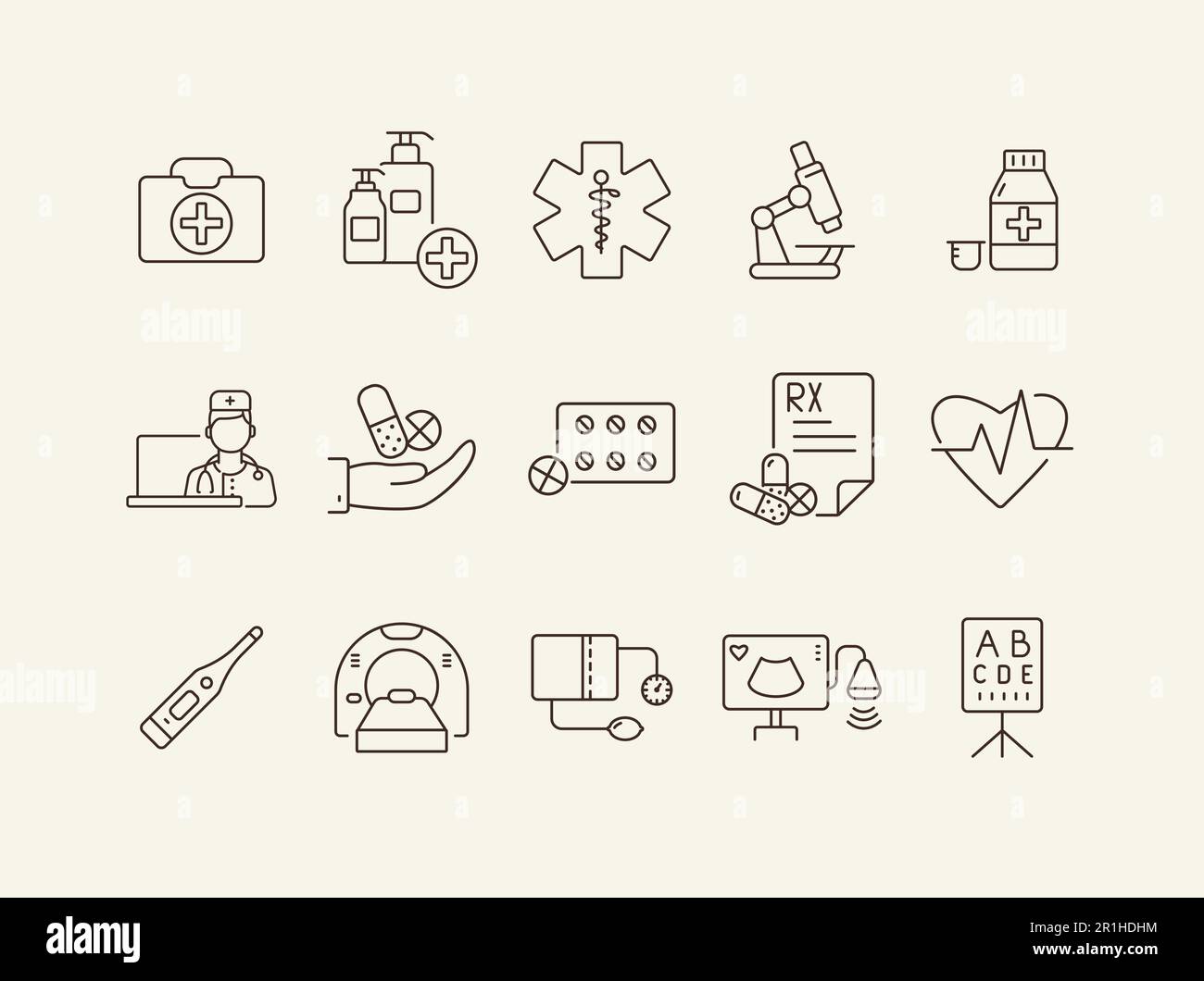 Health institution Stock Vector Images - Alamy