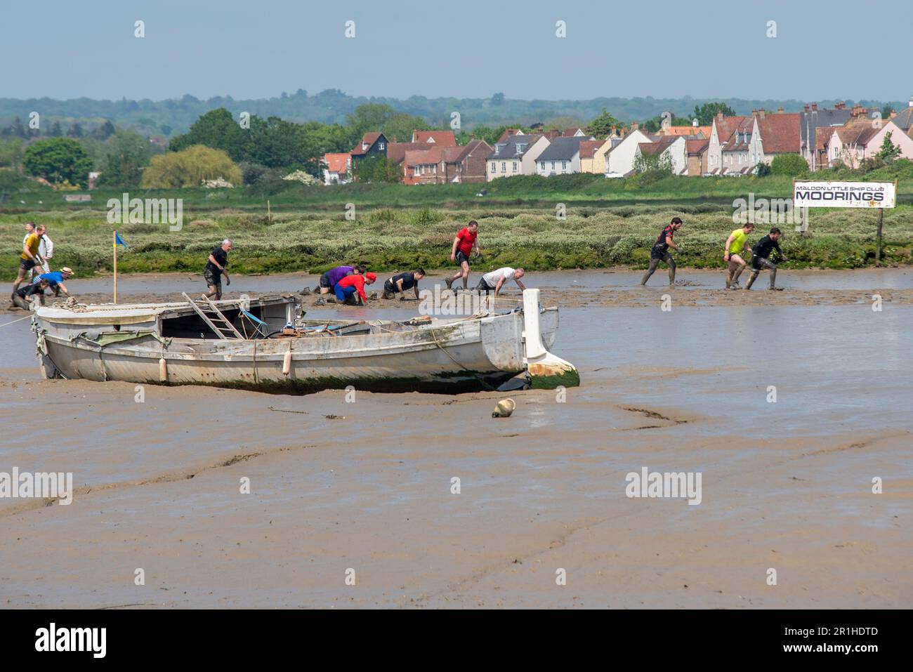 Maldon mud race boat hi-res stock photography and images - Alamy