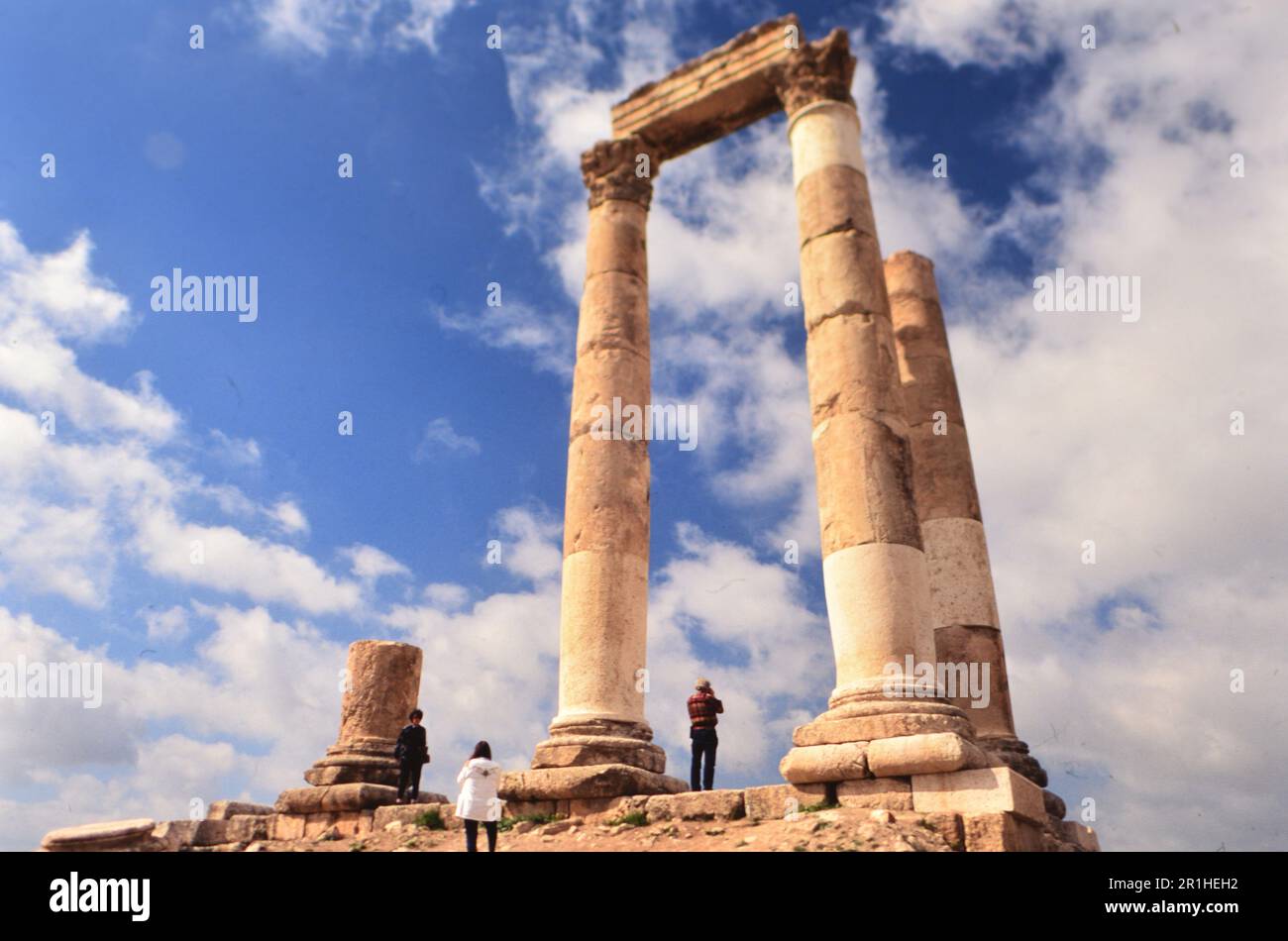 Jordan: Anicent Roman Citadel, historic site overlooking capital of ...