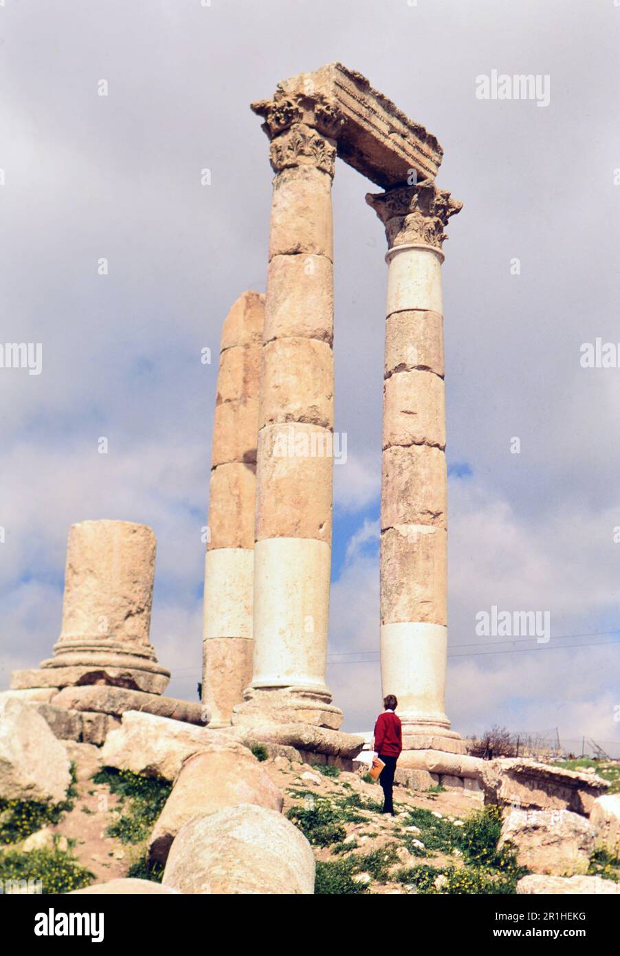 Jordan: Ruins of the Roman Citadel, near the capital of Amman. Photo by ...