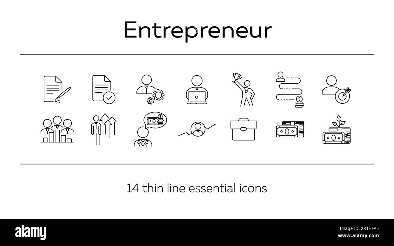 Business entrepreneur target strategy Black and White Stock Photos ...