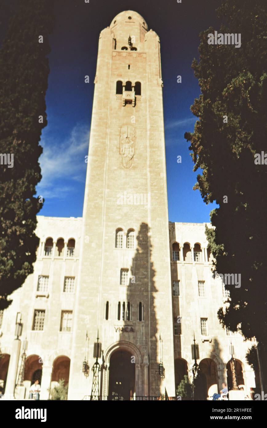1995 jerusalem ymca building hi-res stock photography and images - Alamy
