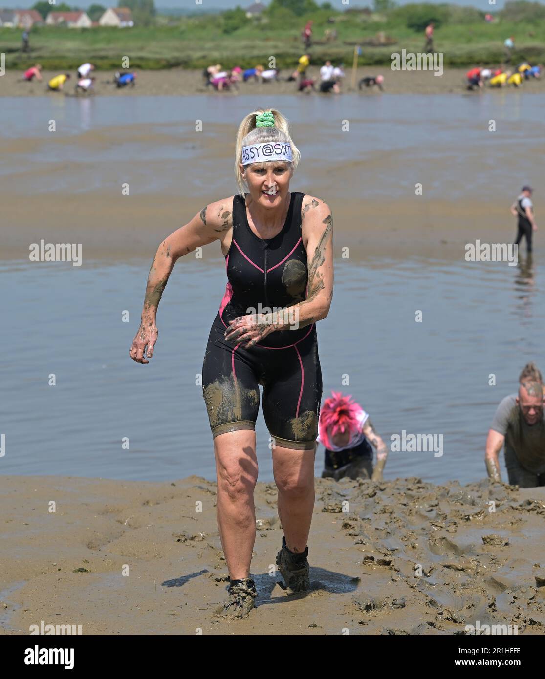Maldon Essex, UK. 14th May, 2023. The Maldon Mud race returns to ...