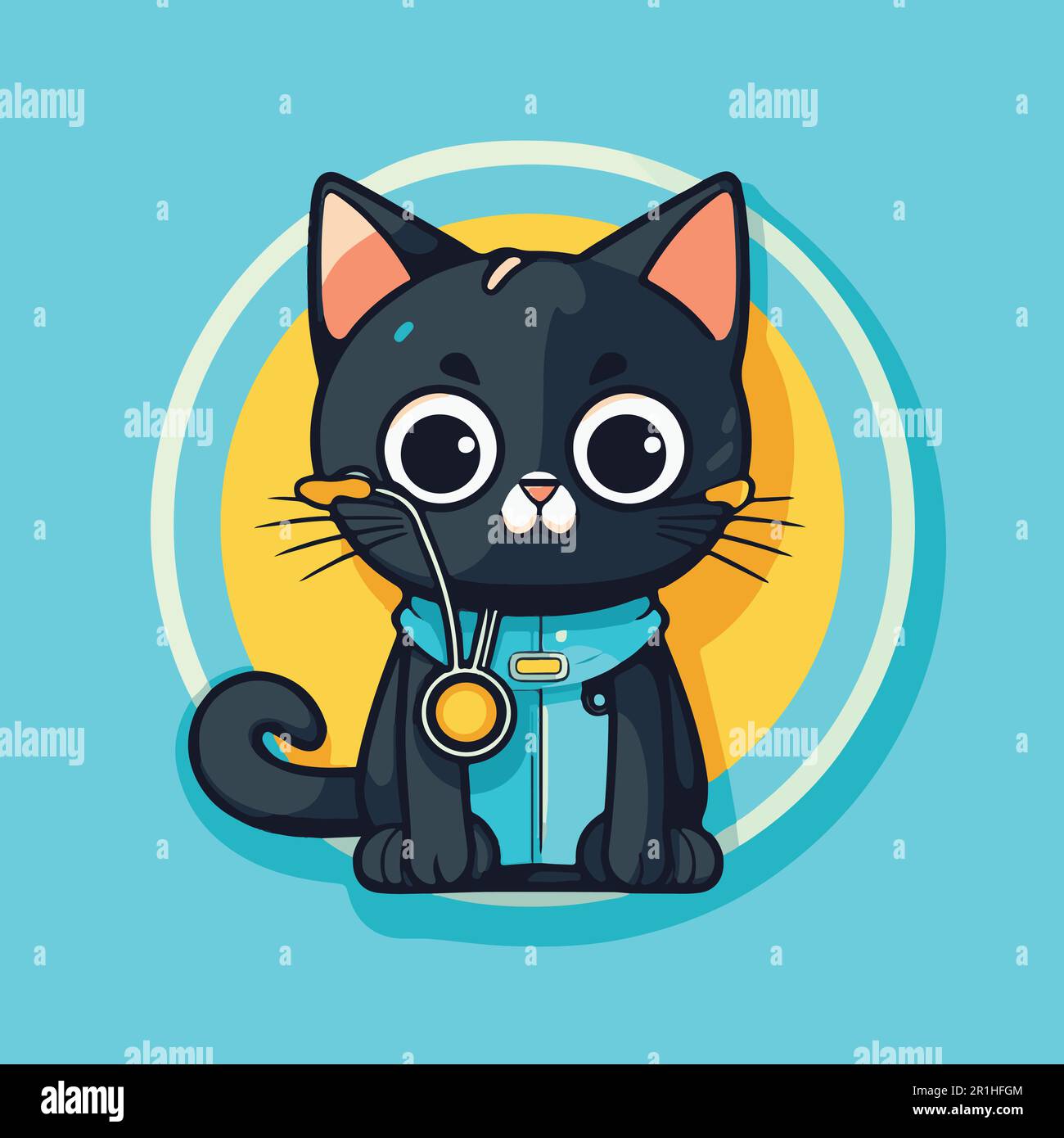 Cartoon cute n vector hi-res stock photography and images - Alamy