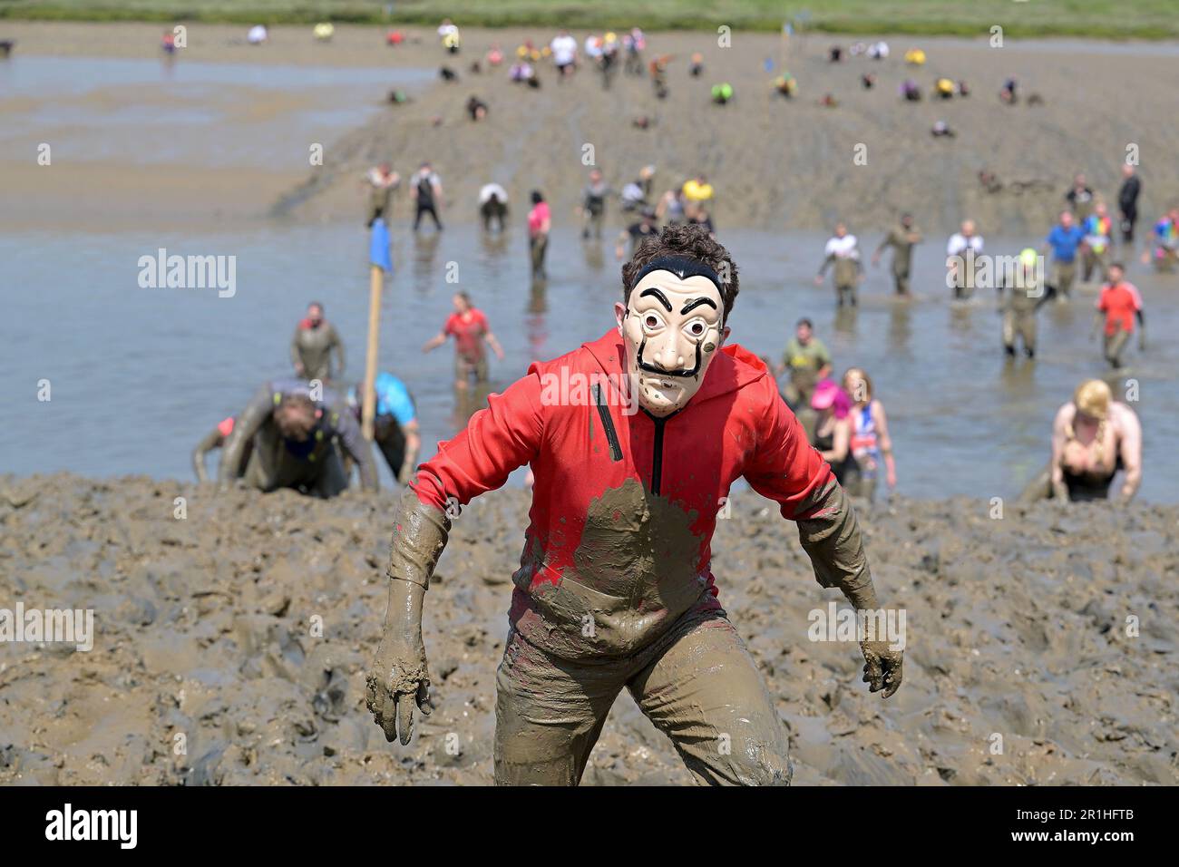 Maldon Essex, UK. 14th May, 2023. The Maldon Mud race returns to ...