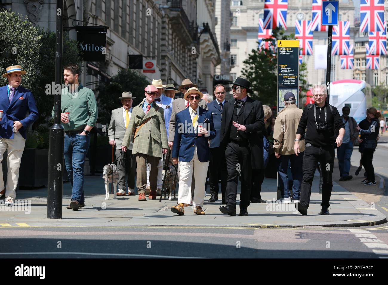 London, UK. 14 May 2023. The Third Grand Flaneur Walk. 'The most ...