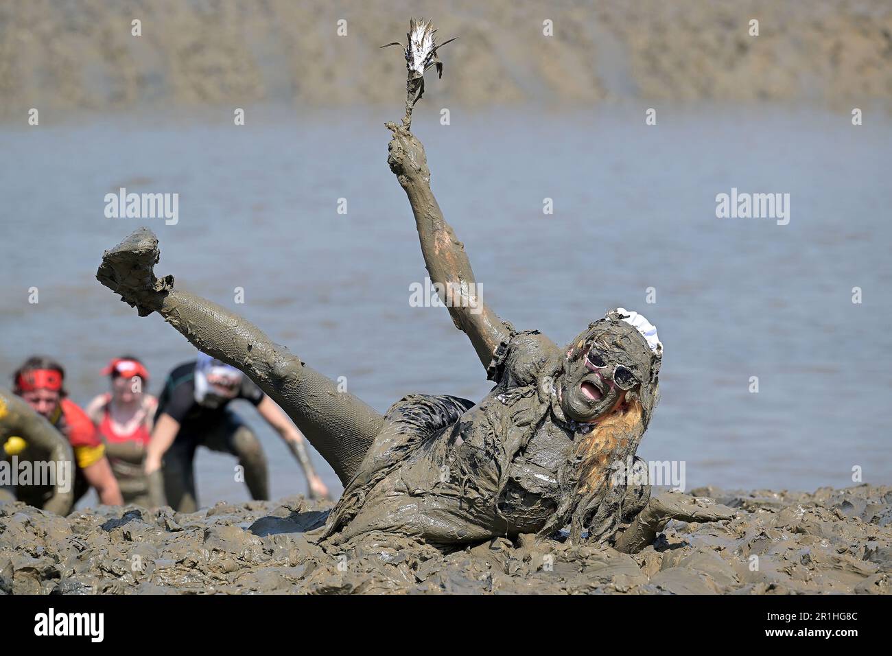 Maldon Essex, UK. 14th May, 2023. The Maldon Mud race returns to ...