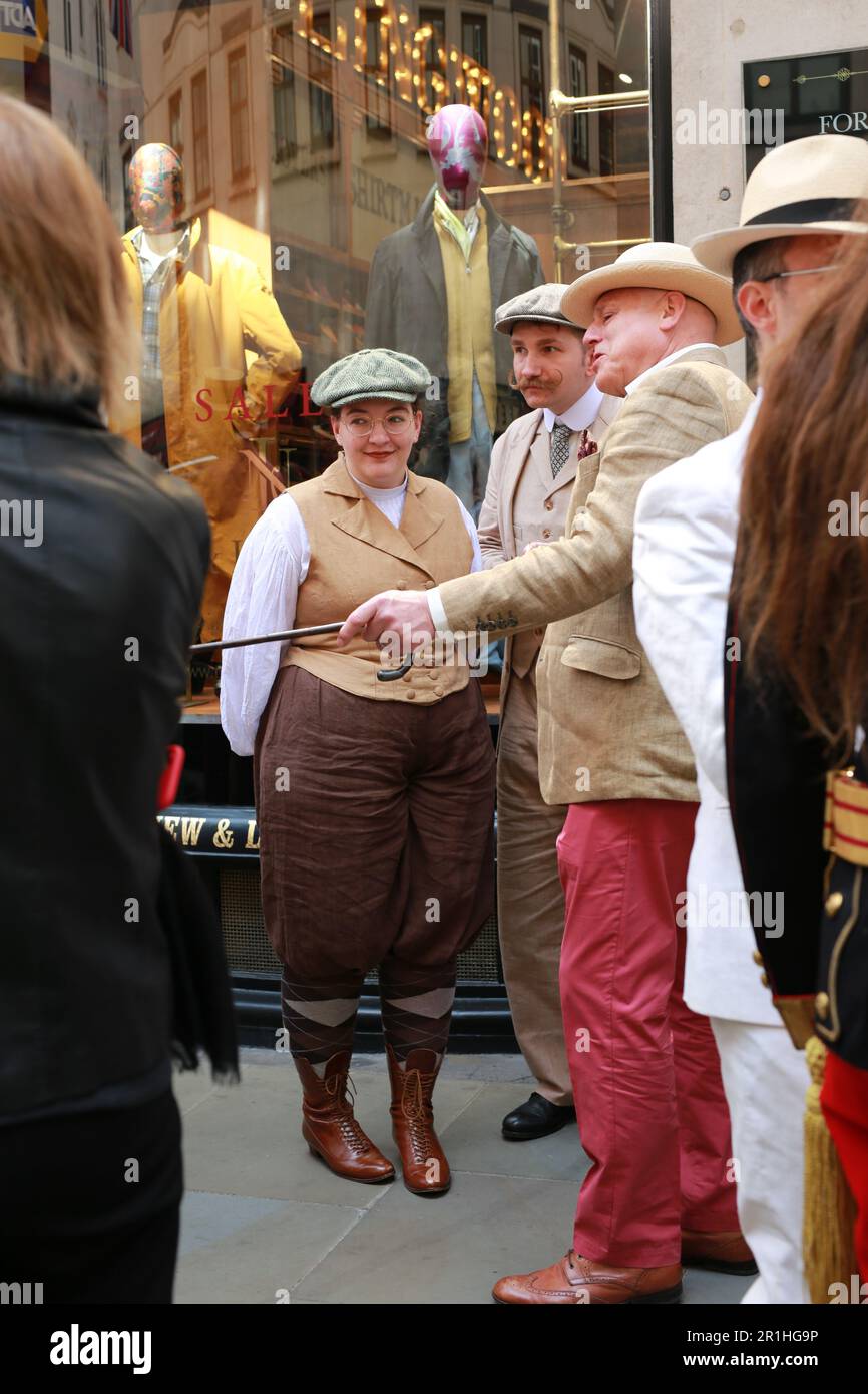 London, UK. 14 May 2023. The Third Grand Flaneur Walk. 'The most ...