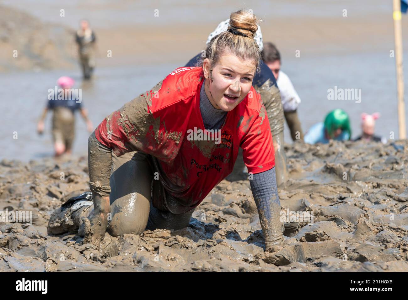 Maldon mud run 2023 hi-res stock photography and images - Alamy