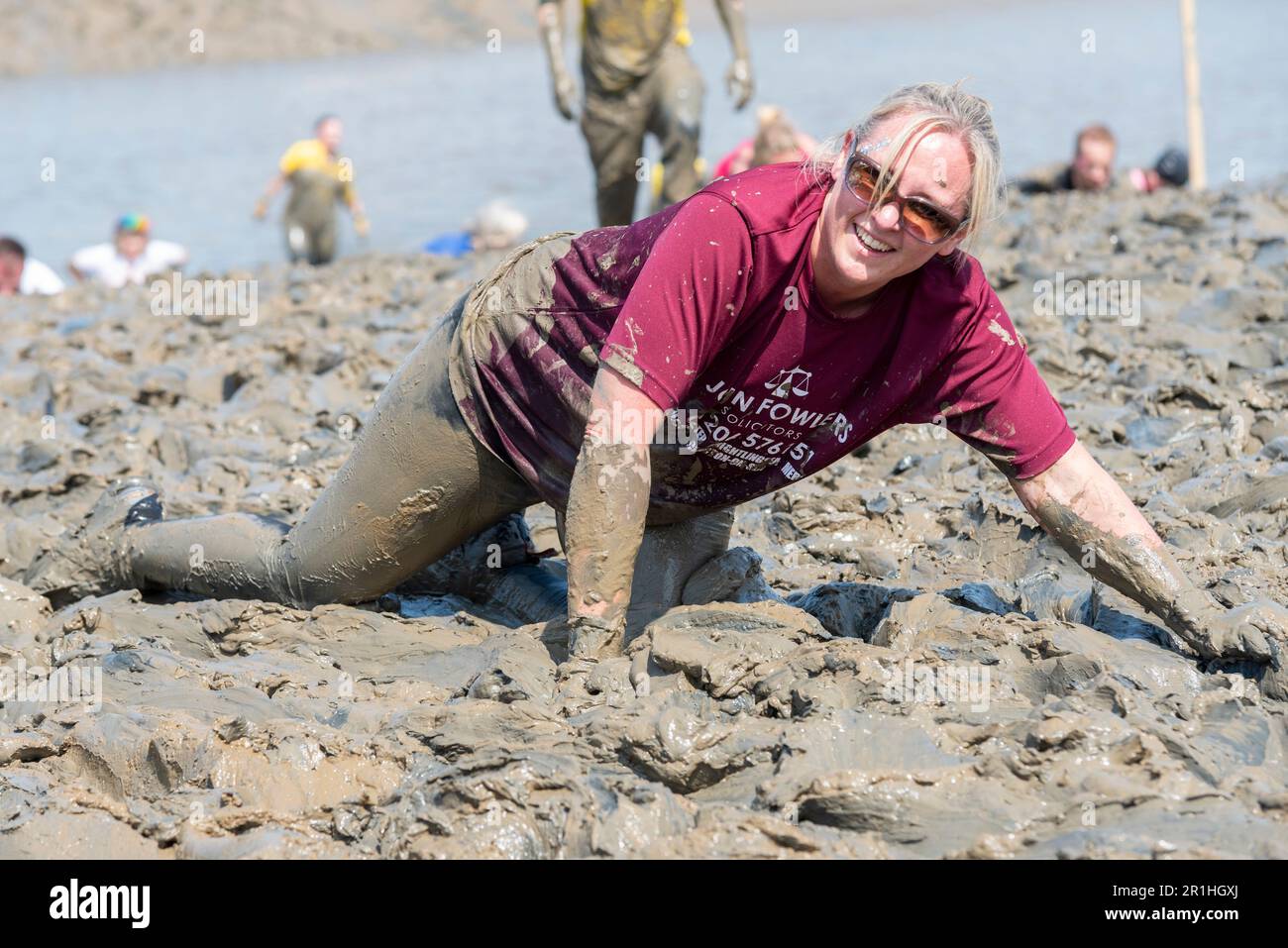 Maldon Promenade Park, Maldon, Essex, UK. 14th May, 2023. Large numbers ...