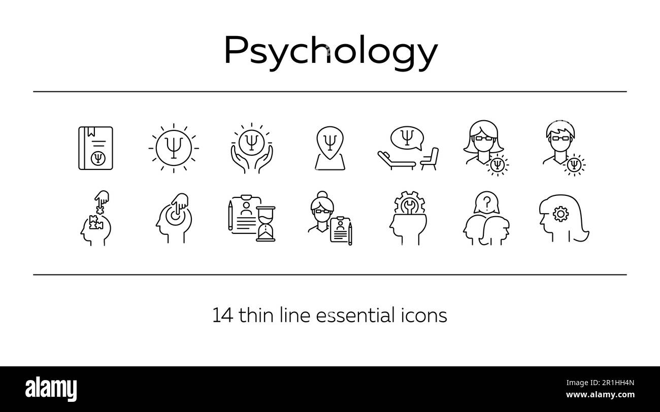 Psychology textbook Black and White Stock Photos & Images - Alamy