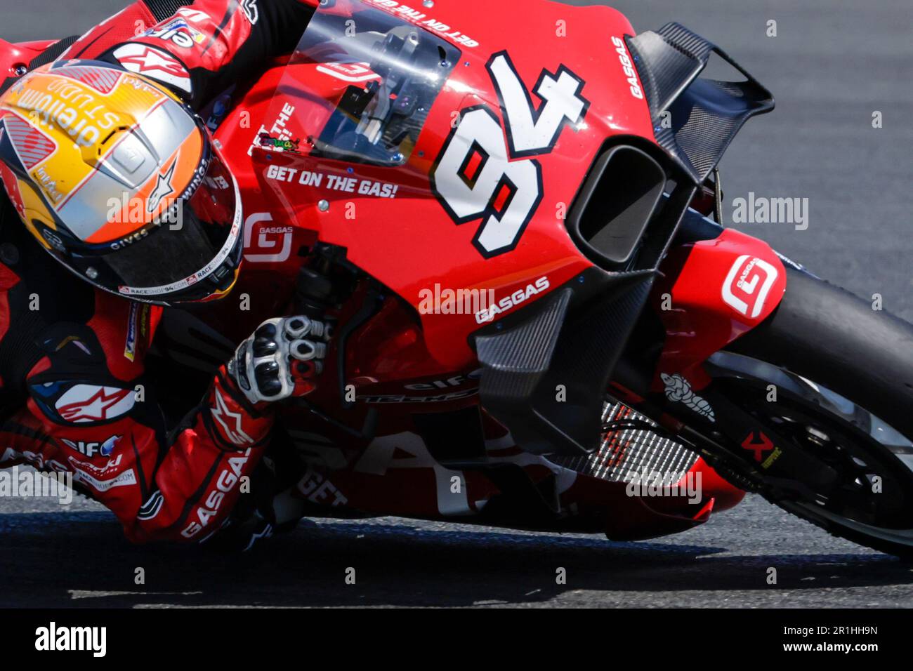 German rider Jonas Folger of the GASGAS Factory Racing Tech3 steers his ...
