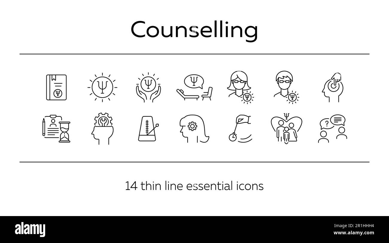 Group counselling Cut Out Stock Images & Pictures - Alamy