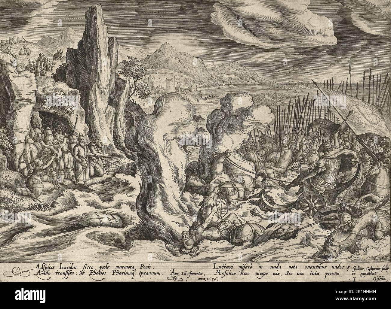 Story of the Prophet Moses, Destruction of the Egyptian Army in the Red ...