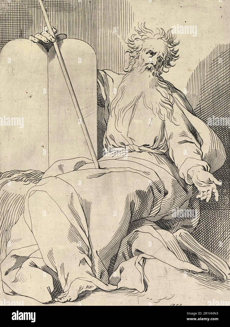 History of the Prophet Moses, Moses with the Tablets of the Law, c ...