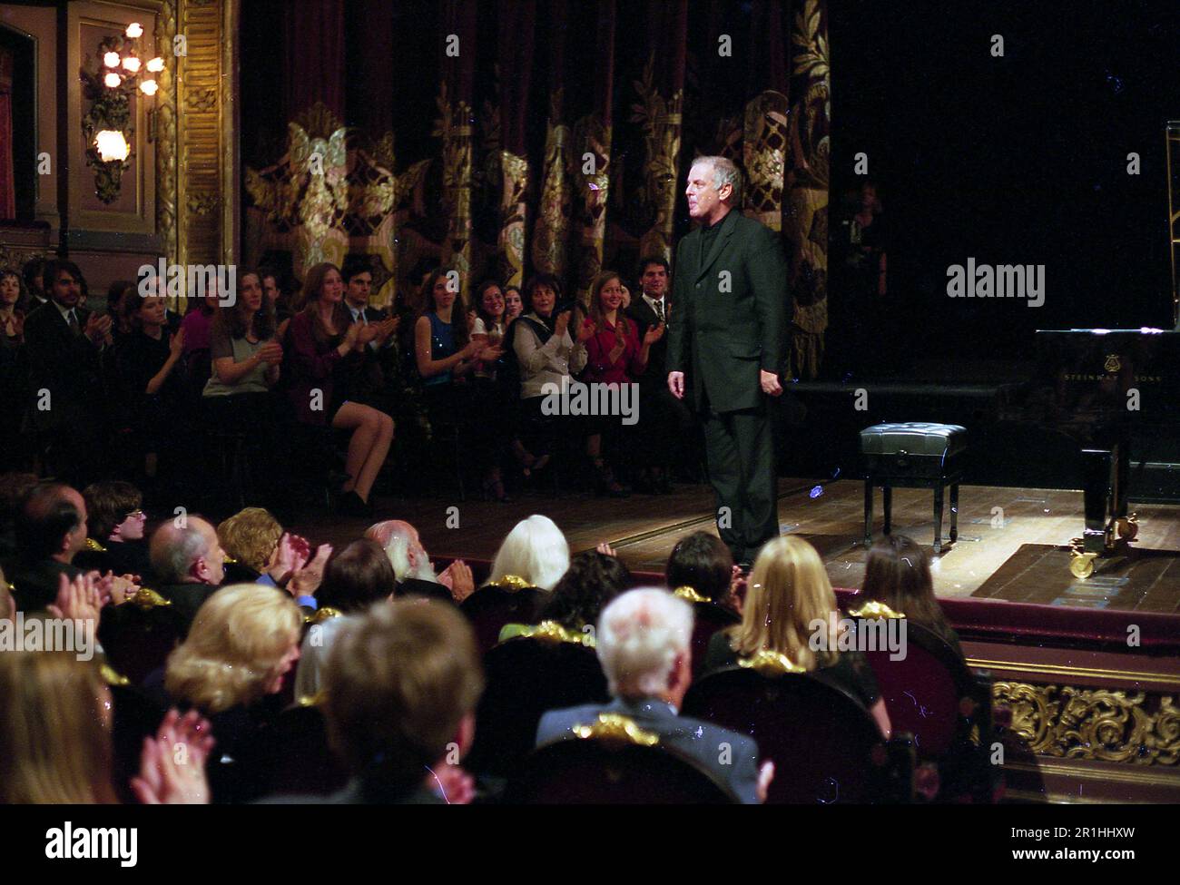Daniel Barenboim, Argentine-Israeli pianist and conductor, gives a ...