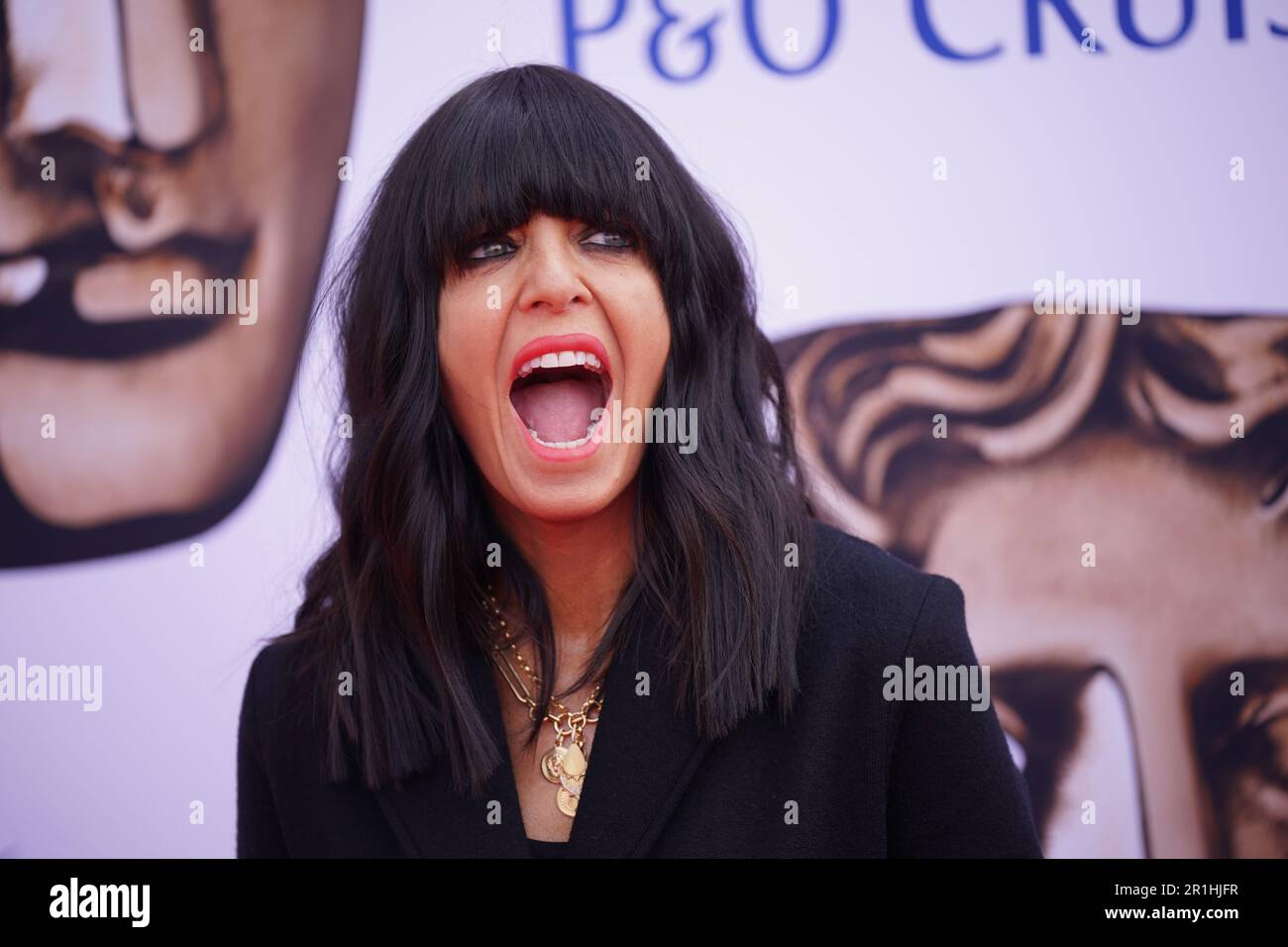 Claudia Winkleman attending the Bafta Television Awards 2023 at the ...