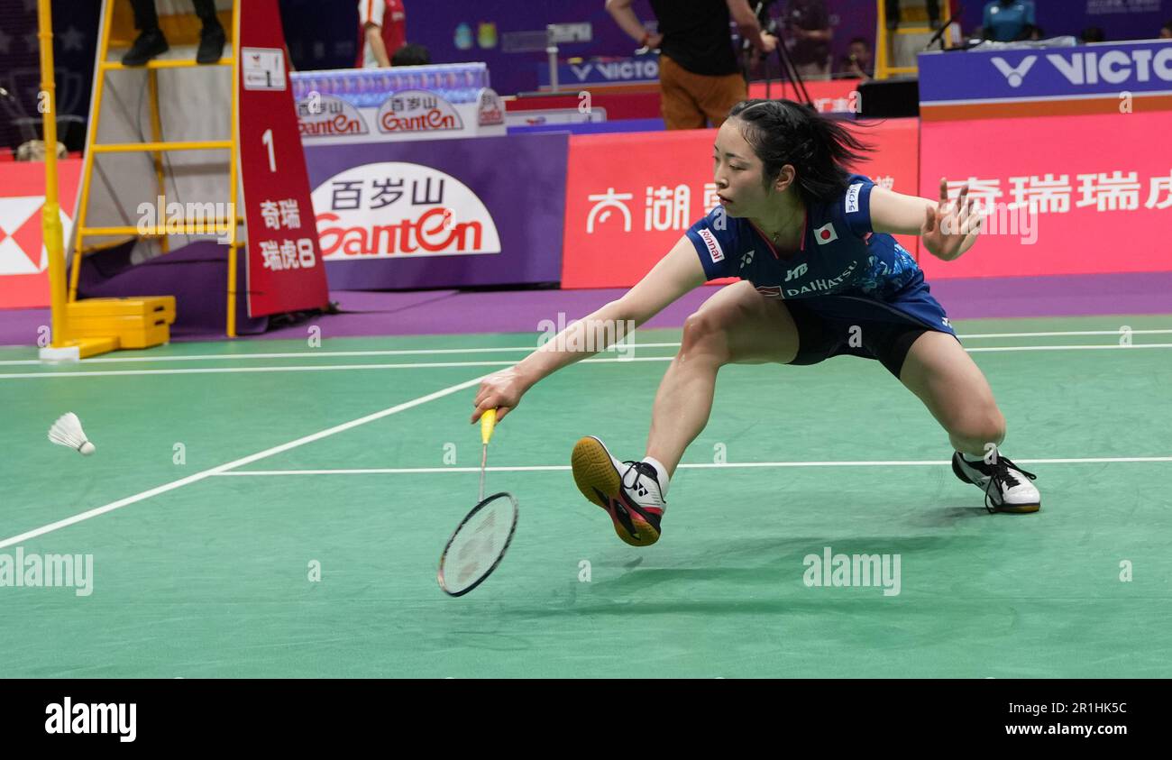 Suzhou, China's Jiangsu Province. 14th May, 2023. Kawakami Saena of ...