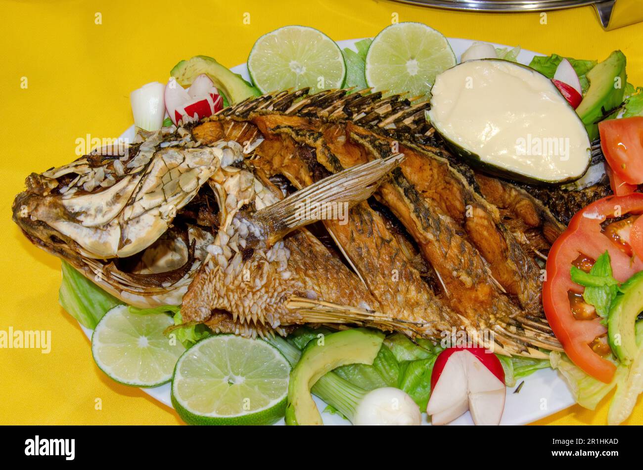 Sinaloan-Style Grilled Fish in Mazatlan, Mexico Stock Photo - Alamy