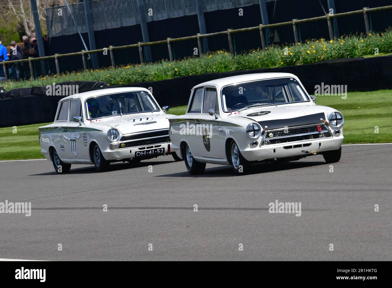 Kerry Michael, Mark Blundell, Ford Lotus Cortina Mk1, Ollie Streek ...