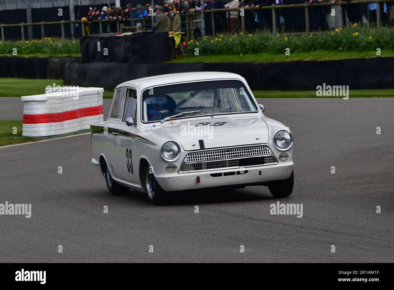 Alex Brundle, Julian Thomas, Ford Lotus Cortina Mk1, Jim Clark Trophy ...