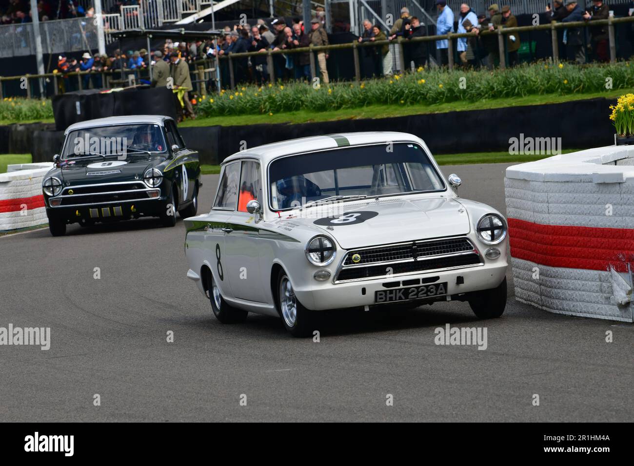 David Brabham, Katsuaki Kubota, Ford Lotus Cortina Mk1, Jim Clark ...