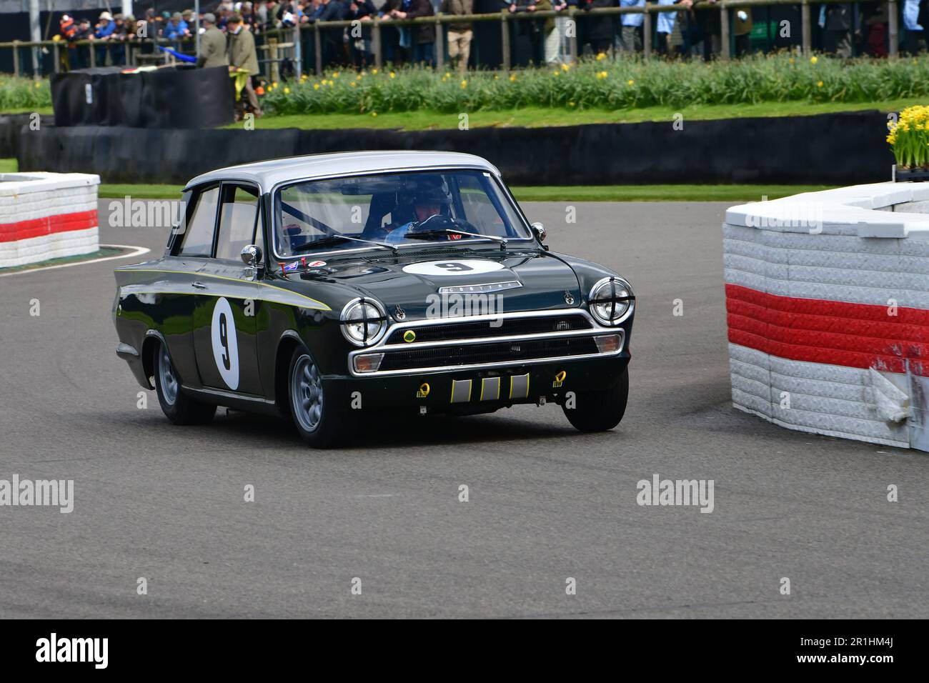 Tiff Needell, Jeremy Bailey, Ford Lotus Cortina Mk1, Jim Clark Trophy ...