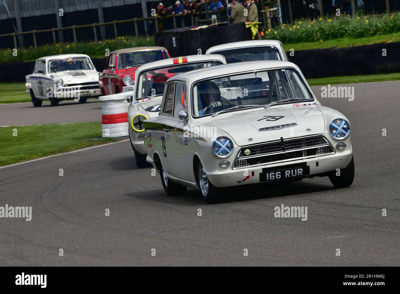 Mark Shaw, Dario Franchitti, Ford Lotus Cortina Mk1, Jim Clark Trophy ...