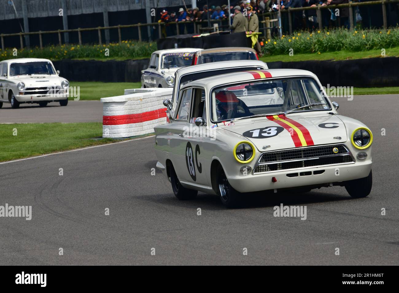 Andy Priaulx, Shaun Lynn, Ford Lotus Cortina Mk1, Jim Clark Trophy, a ...
