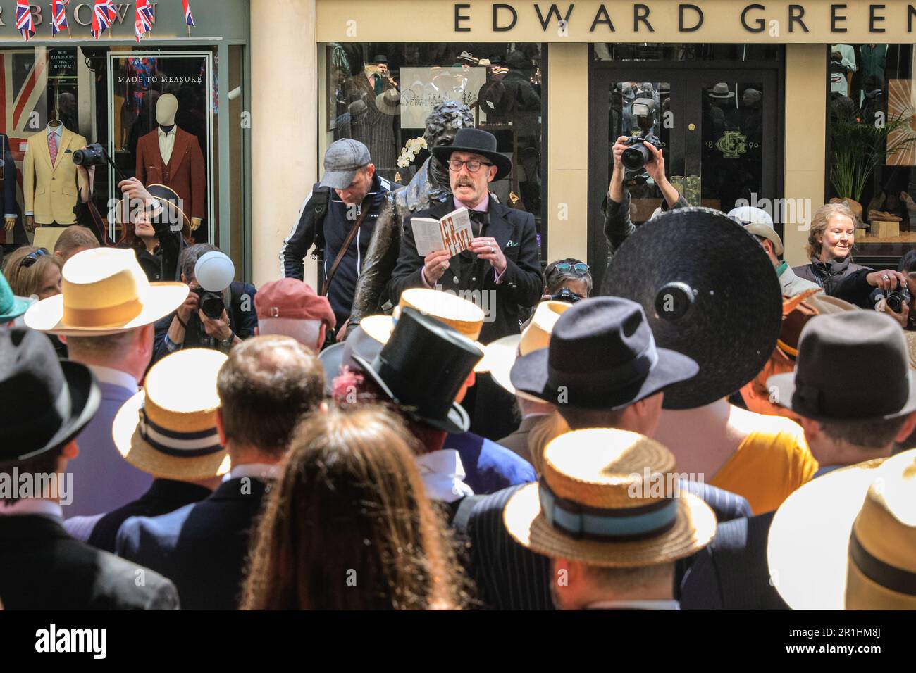 London, UK. 14th May, 2023. Alexander Larman, The Chap Magazine's ...