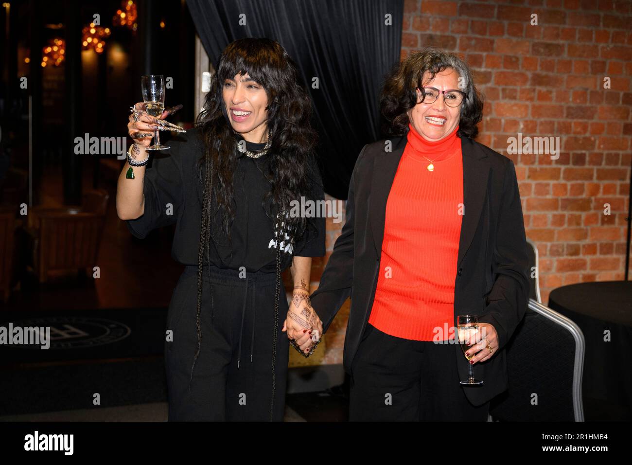 LIVERPOOL 20230514 Loreen arrives at the after party at the hotel after ...