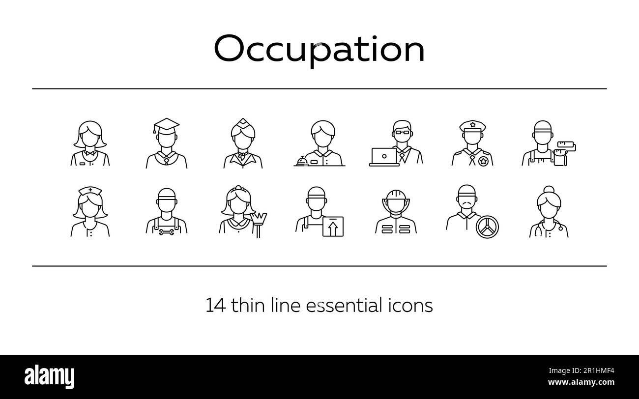 Occupation application Black and White Stock Photos & Images - Alamy