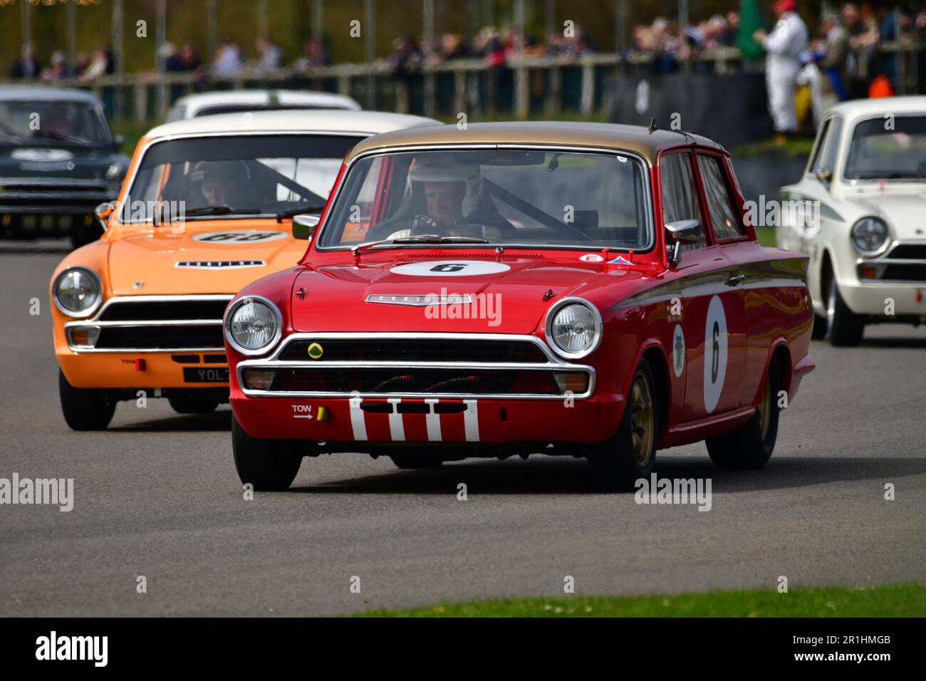 Henry Mann, Karun Chandhok, Ford Lotus Cortina Mk1, Michael Cullen, Sam ...