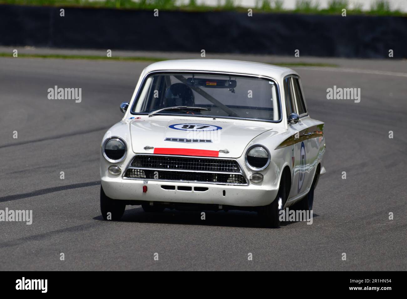 Steve Soper, Mark Drain, Ford Lotus Cortina Mk1, Jim Clark Trophy, a ...