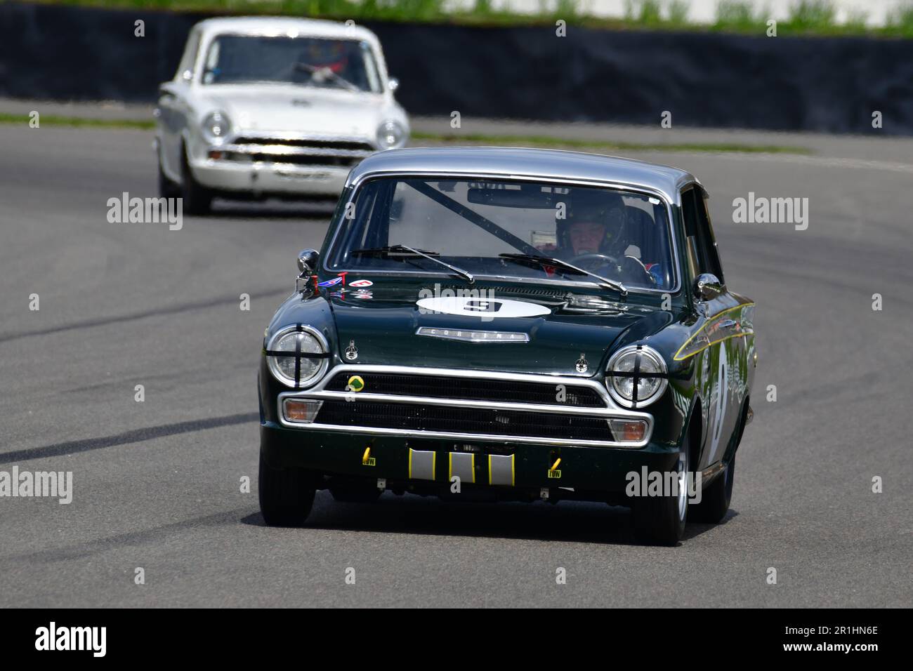 Tiff Needell, Jeremy Bailey, Ford Lotus Cortina Mk1, Jim Clark Trophy ...