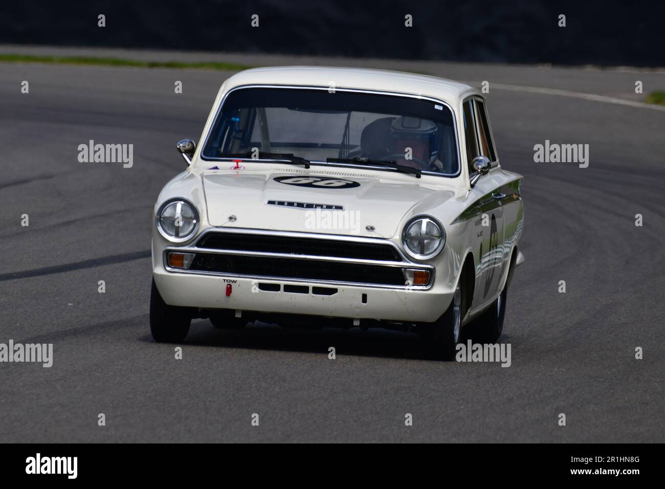 Niall McFadden, Jochen Mass, Ford Lotus Cortina Mk1, Jim Clark Trophy ...