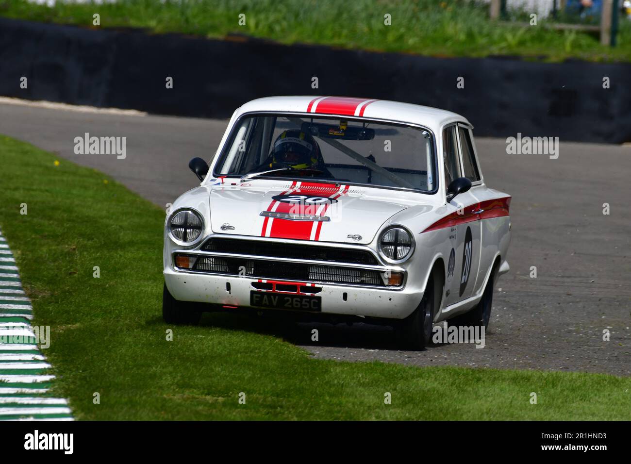 Nick Jarvis, Benoit Treluyer, Ford Lotus Cortina Mk1, Jim Clark Trophy ...