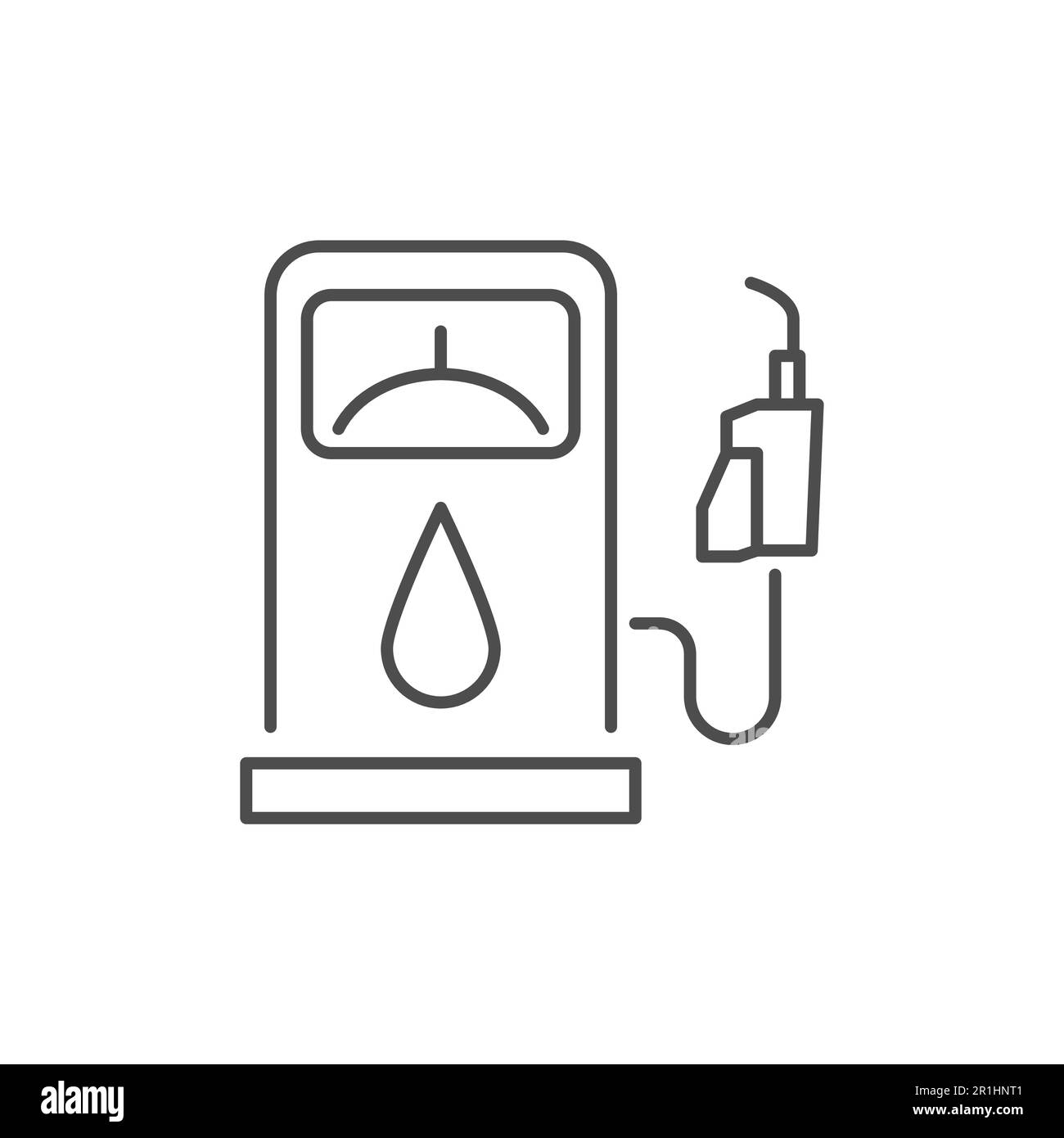 Gasoline station related vector linear icon. Filling station linear ... Gasoline station related vector linear icon. Filling station linear ...
