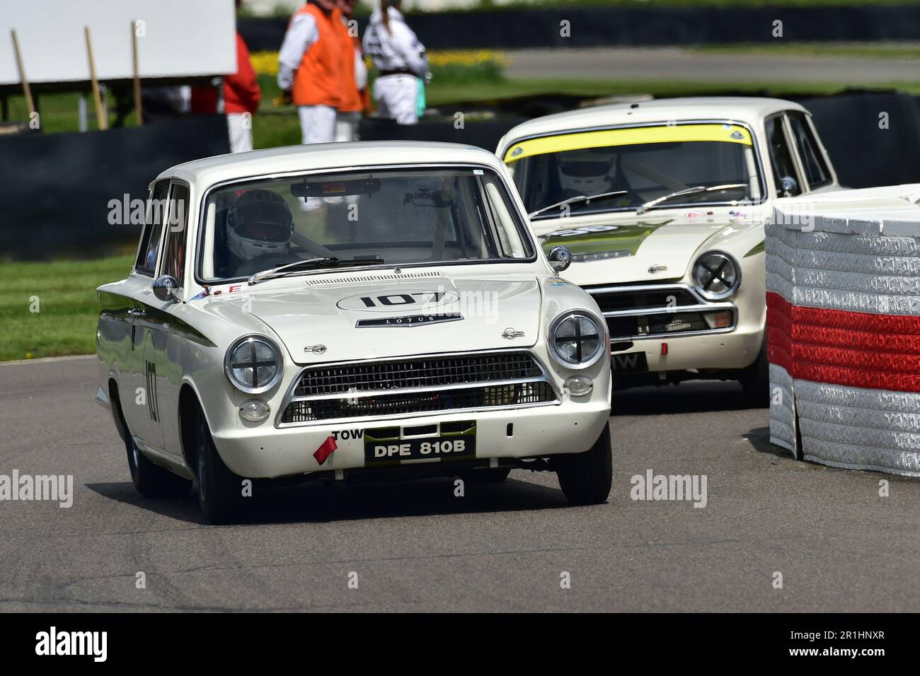 Pedro Macedo Silva, Max Chilton, Ford Lotus Cortina Mk1, Jim Clark ...