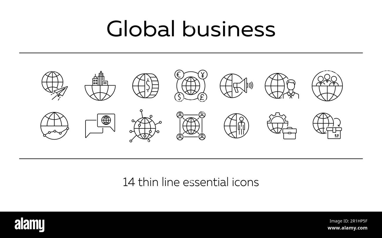 Global portfolio Black and White Stock Photos & Images - Alamy