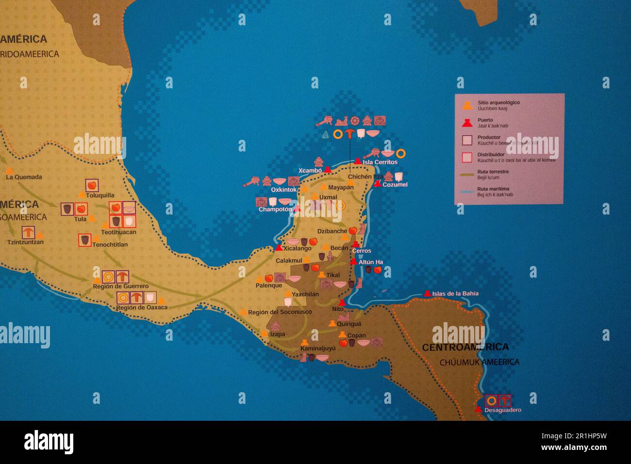 Grand Museum of the Mayan World of Merida Yucatan Mexico Stock Photo ...